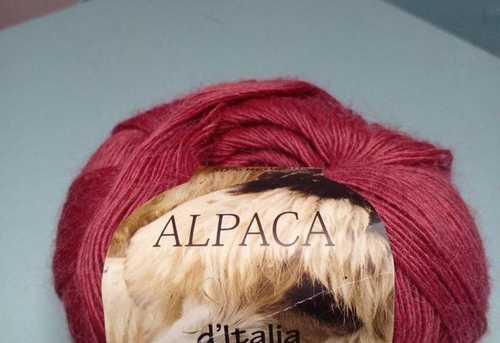 Пряжа нитки для вязания шерсть альпака seam