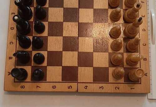 Шахматы деревянные СССР разные бу