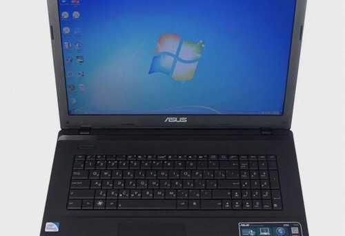 Ноутбук 17.3" ASUS X75V, 1000 ГБ, Core i5-3210M, RAM 8 ГБ, GeForce GT 610M 1 ГБ