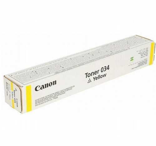 Картридж Canon 034 Yellow Оригинал 9451B001 для MF