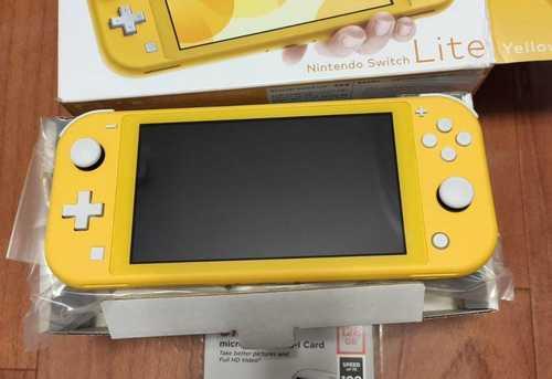 Новый чипованный Switch Lite 128 гб