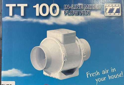 Вентилятор вытяжной канальный 100 мм TT