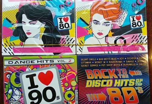 Сборник Maxi Disco 80s 1 & 2 + Dance Hits 90s CD