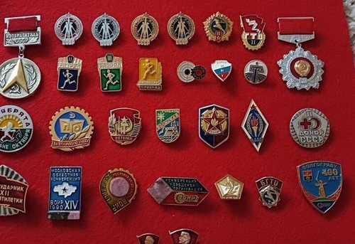 Значки СССР - коллекция