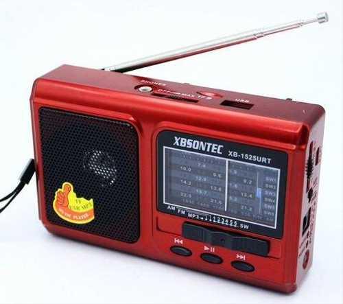 Радиоприемник Sontec XB-1525URT USB/SD/MP3, новый