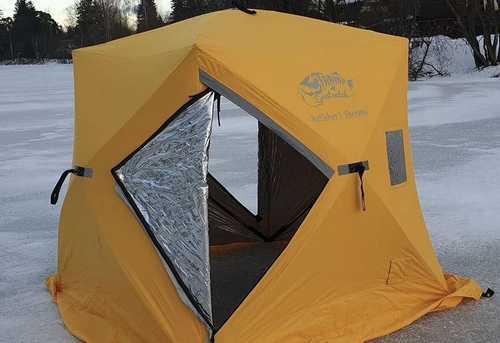 Палатка новая утепленная для рыбалки