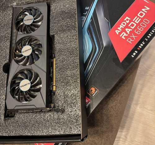 Видеокарта rx 6600 8gb eagle gigabyte