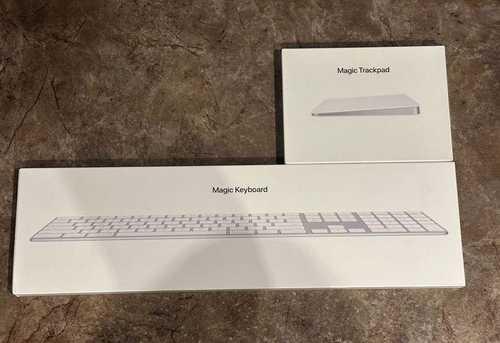 Apple magic keyboard (numpad) + track pad