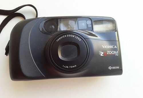 Плёночн фотоаппарат Yashica zoom 70, Япония, чехол