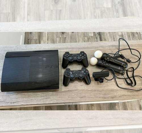 Sony playstation 3 super slim 500gb прошитая (hen)