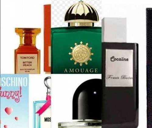 Духи распив Tom Ford, Byredo, Moschino, Kosmala