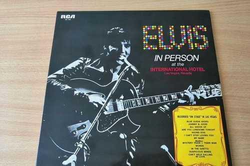 LP Elvis Presley "Elvis in Person" (Japan) 1970 NM