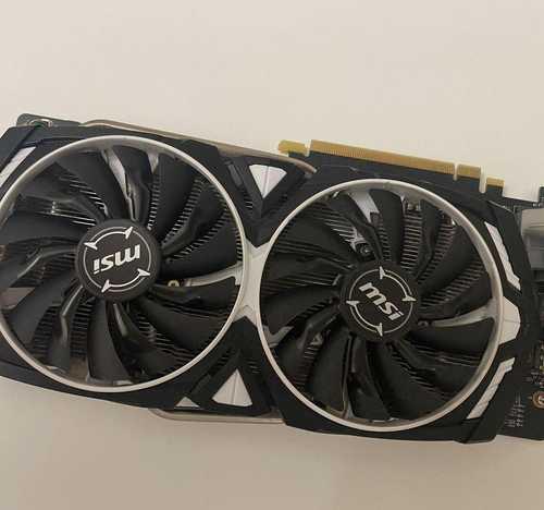 Видеокарта MSI GTX Armor 1060 6gb