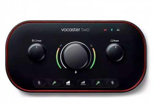 USB аудиоинтерфейс focusrite Vocaster Two Podcast
