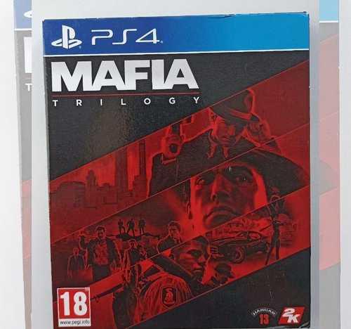 Диски PS4 Mafia Trilogy (Мафия: Трилогия)