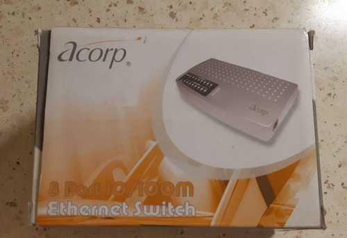 Коммутатор Acorp HU8DP