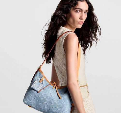 Сумка Louis vuitton Carry All PM denim премиум