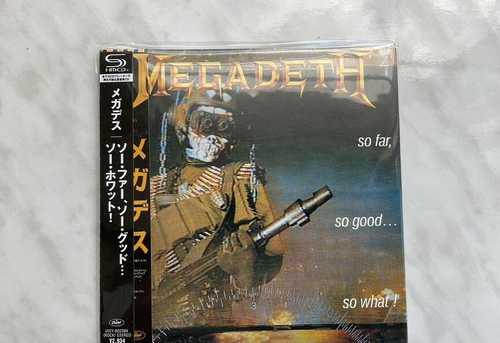 Megadeth: So Far, So Good. So What