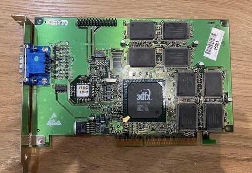 Видеокарта 3dfx voodoo 3 1000 AGP