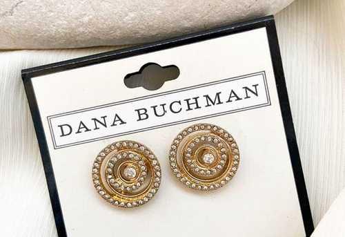 Новые серьги Dana Buchman в кристаллах свадебные