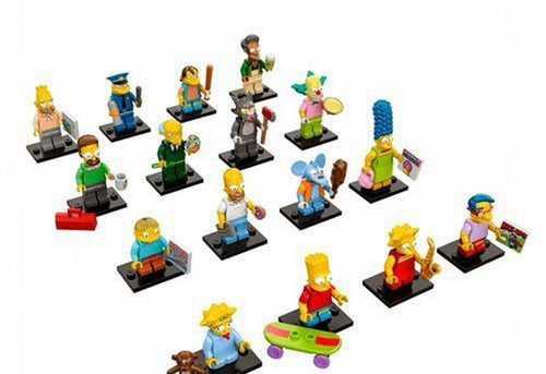 Lego minifigures simpsons