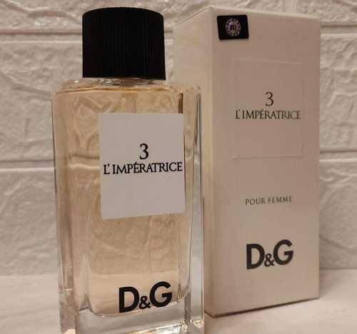 Dolce gabbana 3 l imperatrice С доставкой