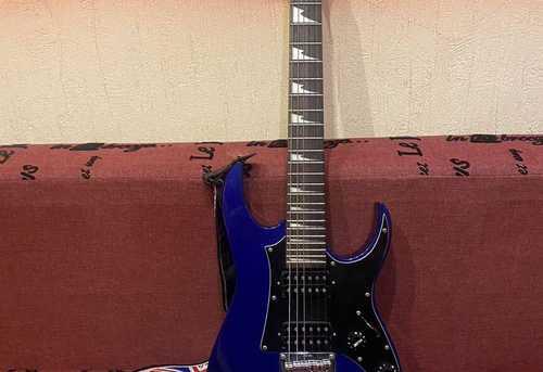 Электрогитара Ibanez grgm21M GRG miKro Jewel Blue