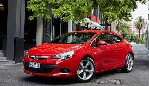 Накладка на бампер OPC-Line для Opel Astra J GTC