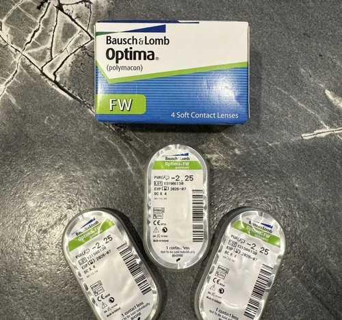 Bausch&Lomb optima FW линзы -2,25