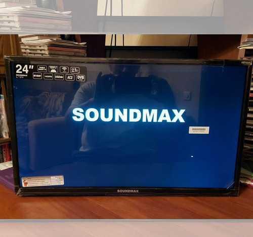 Телевизор LED 24"Soundmax",Smart,WI-FI