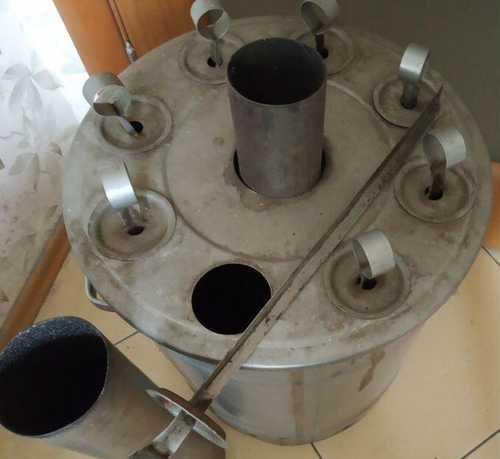 Шашлычница мангал печка самоварного тип нерж СССР