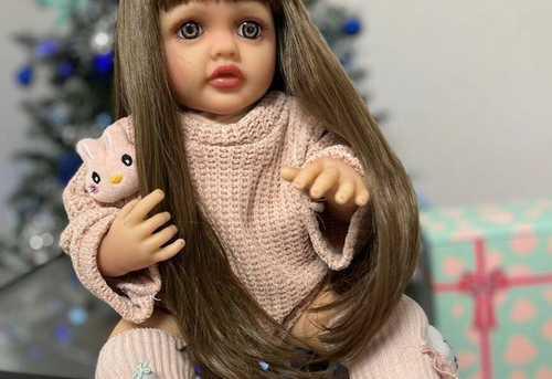 Кукла реборн девочка мягконабивная