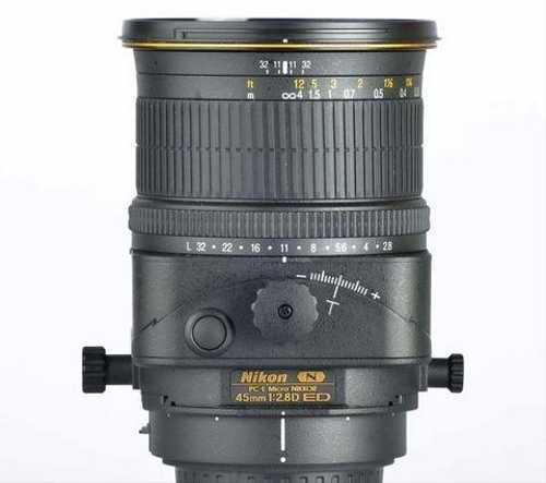 Nikon PC-E 45mm f/2.8 D Micro ED