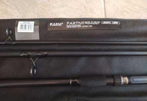 Новое Бюджетное карповое удилище partnercarp 3,6 м