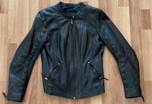 Женская кожаная куртка Promod, размер 36