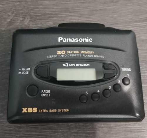 Кассетный плеер panasonic RQ-V80