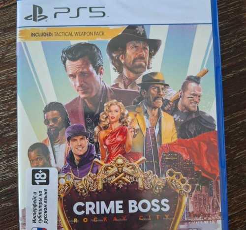 Crime boss Rockay city ps5 новая