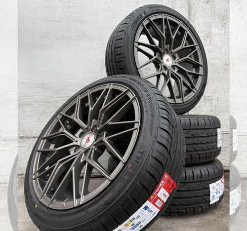 Новые vossen r17 5x100 на polo/rapid