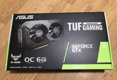 Видеокарта Asus TUF EVO O6G OC Gaming GTX 1660 ti