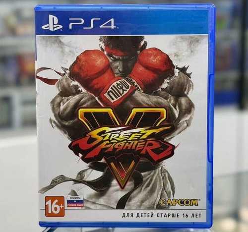 PS4 Street Fighter 5 Б/У cusa-01222 (Русские субтитры)