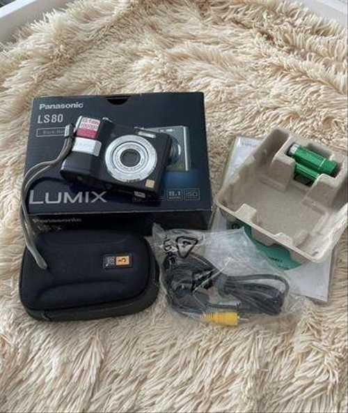 Компактный фотоаппарат panasonic lumix LS80