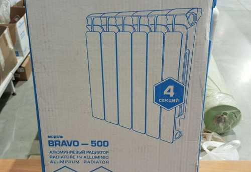 Радиатор алюминиевый stout Bravo 500/80
