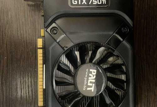 Видеокарта GTX 750ti 1gb StormX