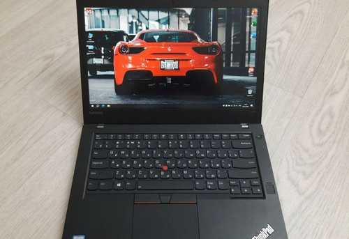 ThinkPad T470 14" IPS FHD i7 16GB SSD 2акб