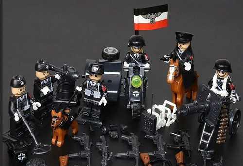 Lego немецкие солдаты наборы новые