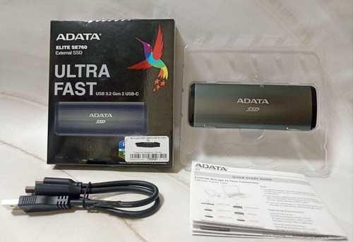 Внешний SSD диск Adata 1000Gb