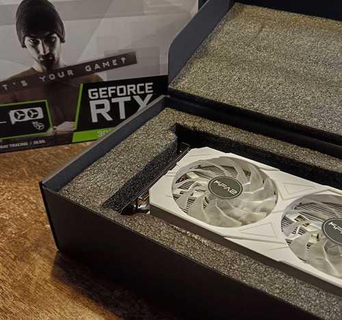 Видеокарта KFA2 GeForce RTX 3050 X White