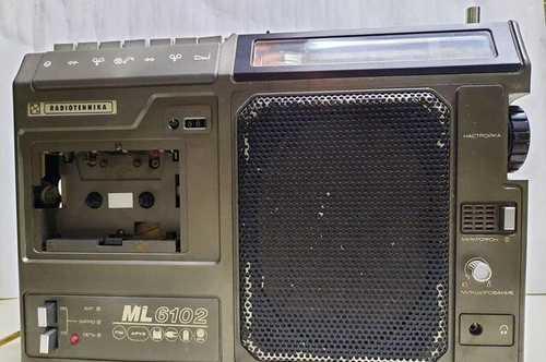 Переносная кассетная магнитола "riga-111" ML-6102