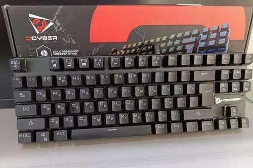 Игровая клавиатура Qcyber Dominator TKL Black (жд)