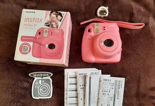 Фотоаппарат Fujifilm Instax mini 9 розовый